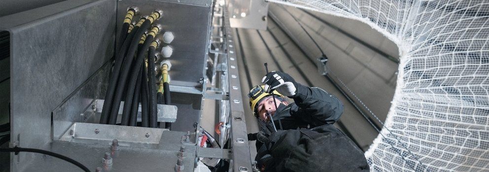 Wind turbines: Cable Management and Cable routing