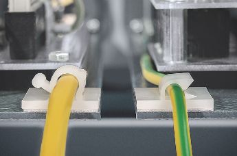 Cable clip solutions: adhesive and screw-in options