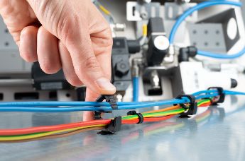 Cable clip solutions: adhesive and screw-in options