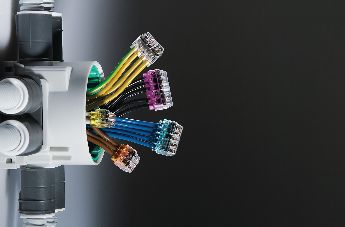 Wire connectors for electricians used for a fast and easy reliable ...