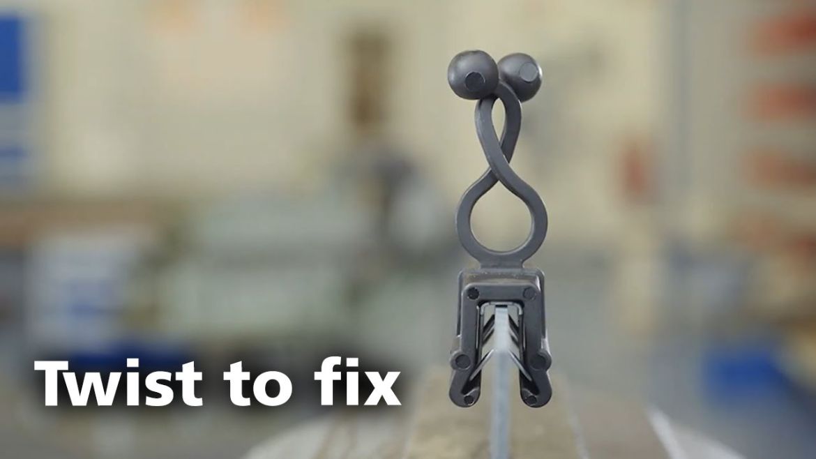 EdgeClip, cable clips for edges: fasten cables without drilling