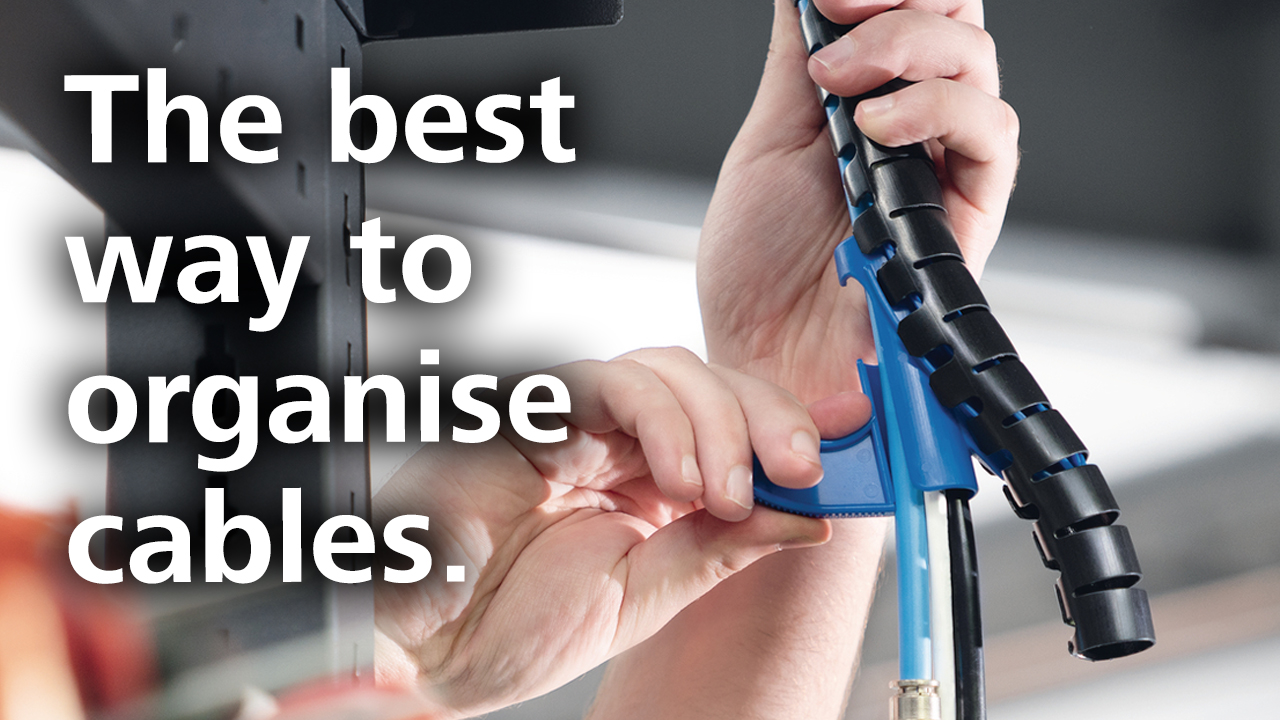 Cable wraps, spiral wraps, cable organizer | HellermannTyton