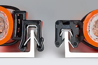 EdgeClip, cable clips for edges: fasten cables without drilling