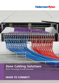 Lockable Zone Cabling Enclosure ZCE2UXXXXGY (854-20027) | HellermannTyton